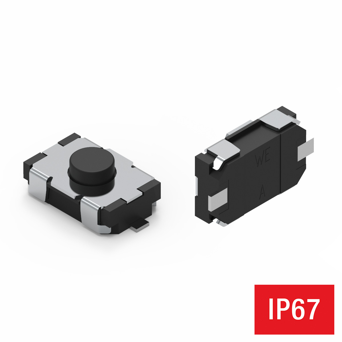WS-TASV SMT IP67 Tact Switch 6.2 x 4.1 mm | Electromechanical Components | Würth Elektronik ...